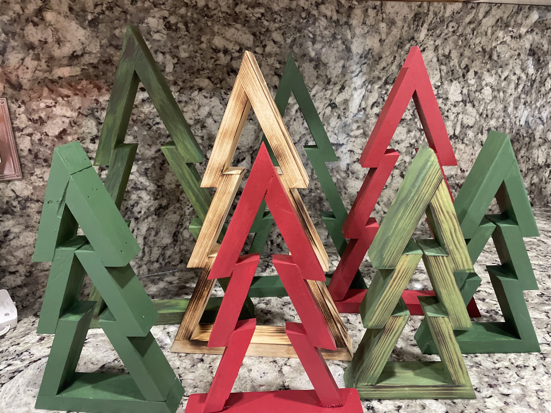 Handcrafted Wooden Christmas Trees - Best Landscapers Boise ID | Hope ...